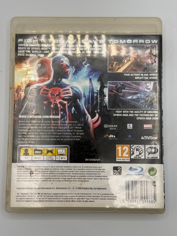 Spider-Man - Edge Of Time Playstation 3 | 034900206095 | Cash Converters