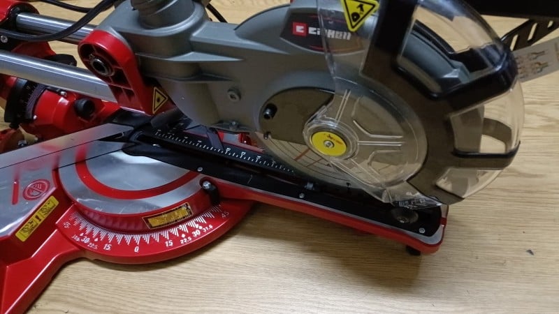 Einhell Mitre Saw Drag Crosscut 1800W Dual Workshop Wood Cutting ...