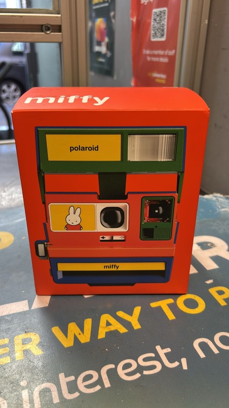 Miffy, 600 Film Polaroid Instant Camera Black | 046800068916 | Cash ...