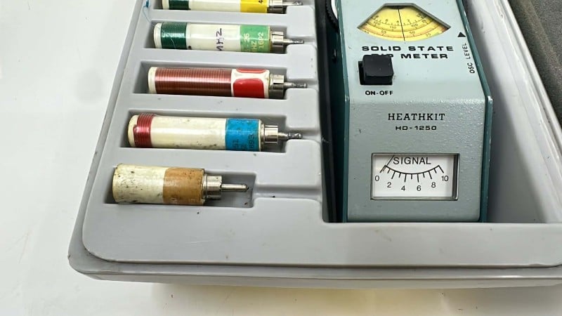 Multimeter Heathkit Solid State Dip Meter Model HD 1250 Untested ...