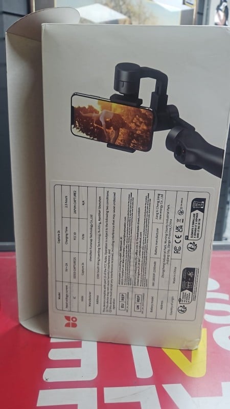 Slefiie Stick Funsnap Capture 2 Gray Portable Smart Phone Handheld ...