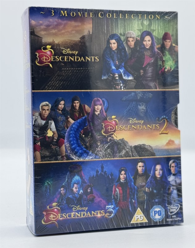 DVD Disney Descendants 3 Movie Collection *Brand New Sealed ...