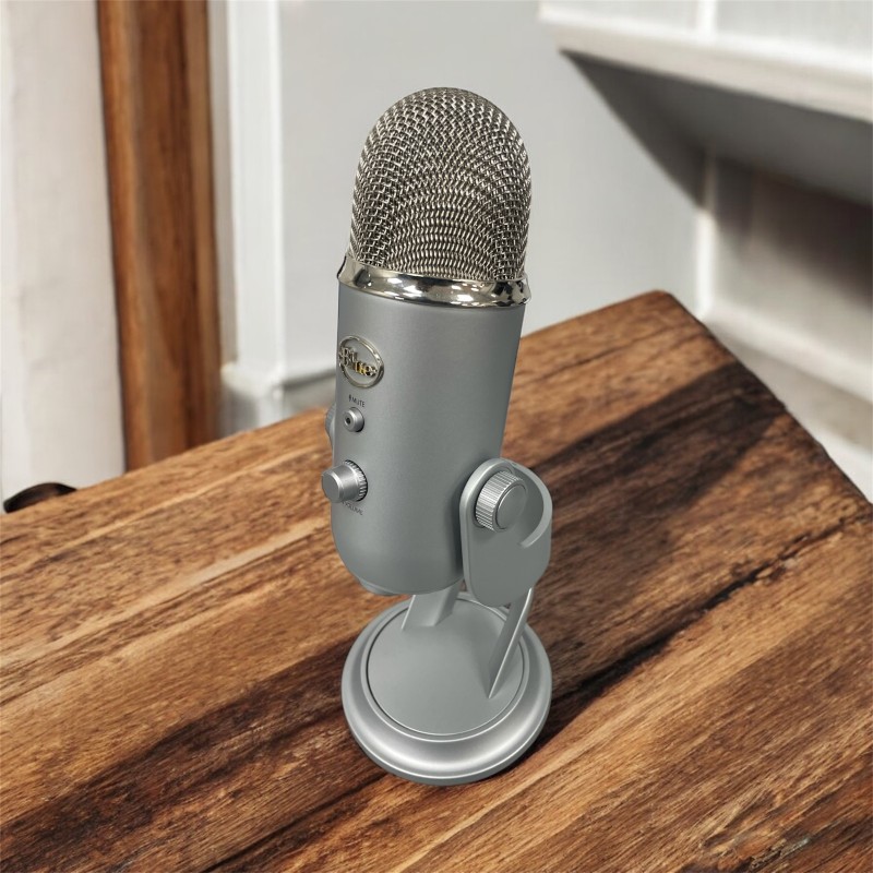 Logitech Blue Yeti Microphone Silver | 058900022500 | Cash Converters