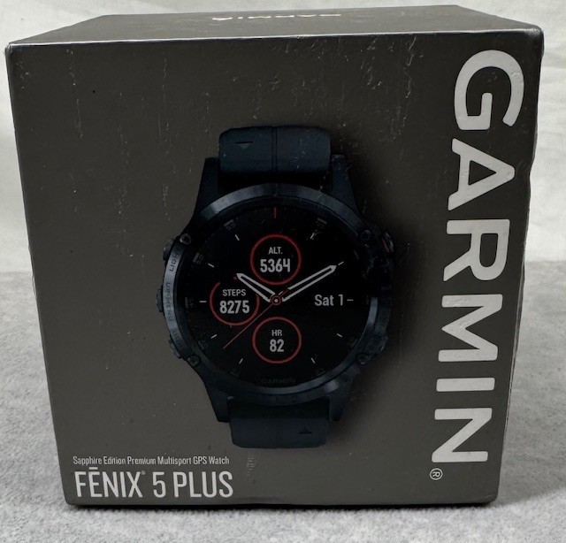Garmin Fenix 5 Plus Black | 051900184683 | Cash Converters