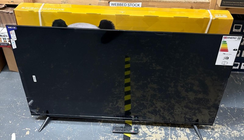 Neon 55" Frameless Smart TV - Boxed New With Remote Black ...