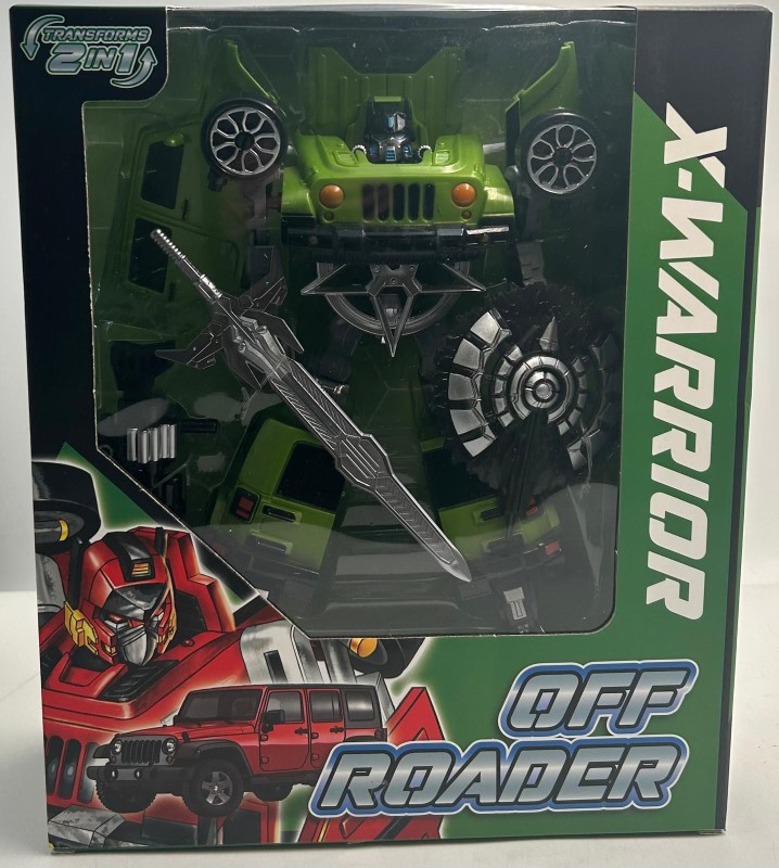 Toy Car X-Warrior Cross Robot Jeep | 057100013240 | Cash Converters