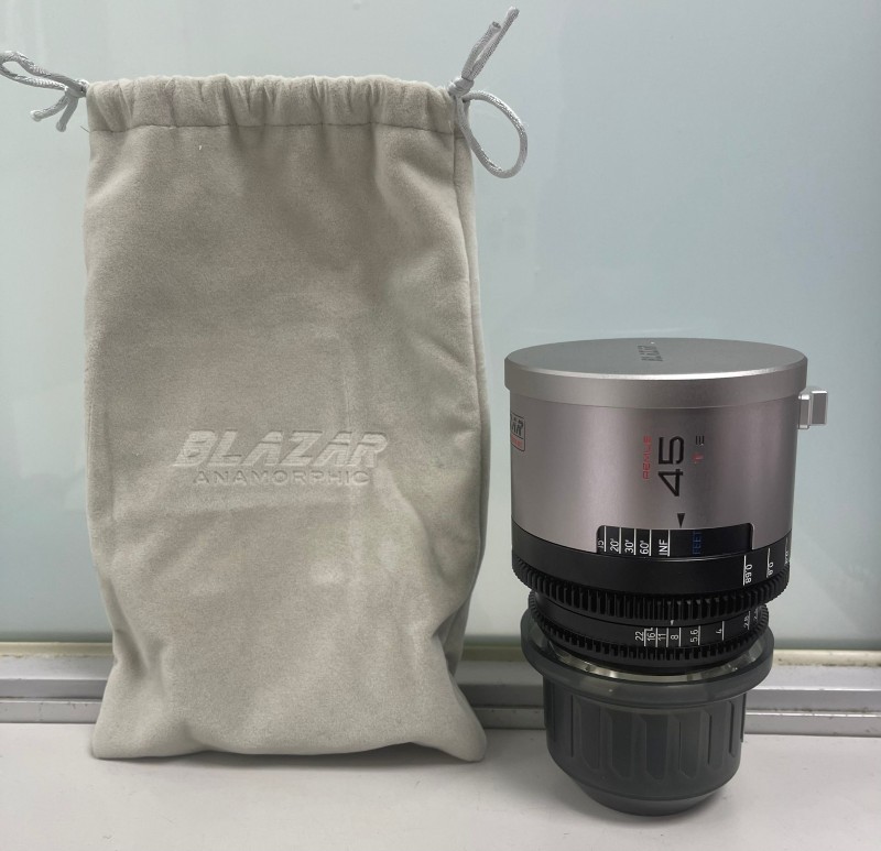 Blazar, 45mm 1.5X Anamorphic Lens, T2, Chrome | 044300075722 | Cash ...