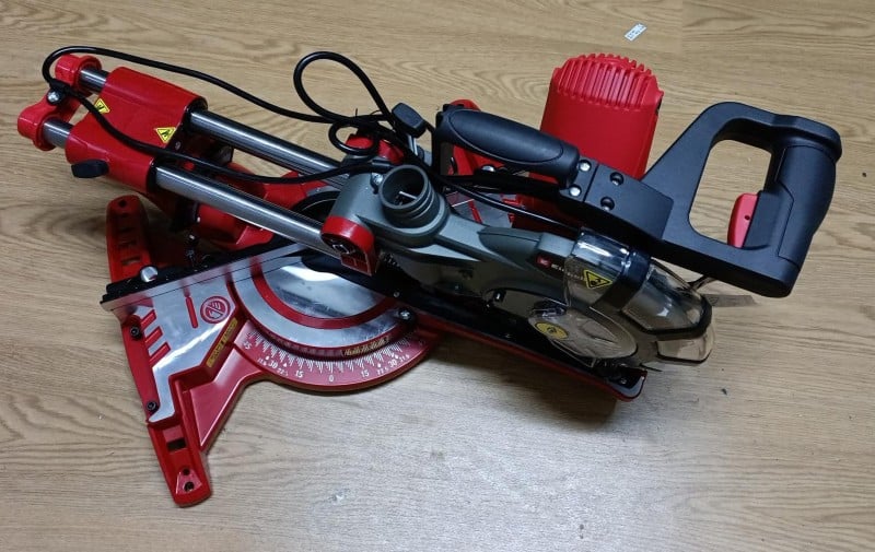 Einhell Mitre Saw Drag Crosscut 1800W Dual Workshop Wood Cutting ...