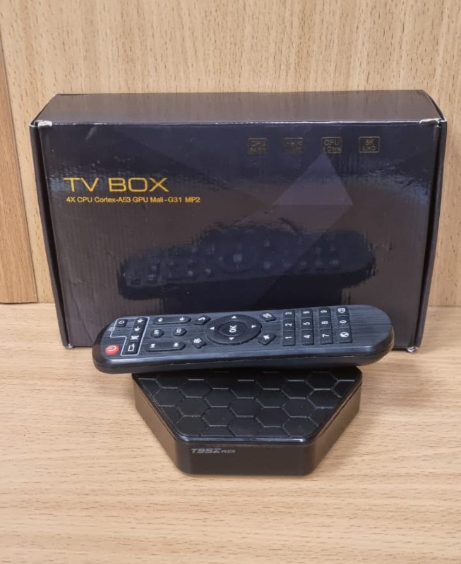 T95z Plus With Remote Android TV White | 019600264026 | Cash Converters