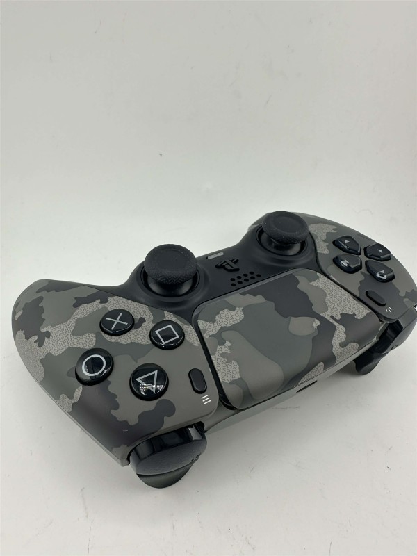 Playstation Ps5 Dualsense Wireless Controller Grey Camouflage ...