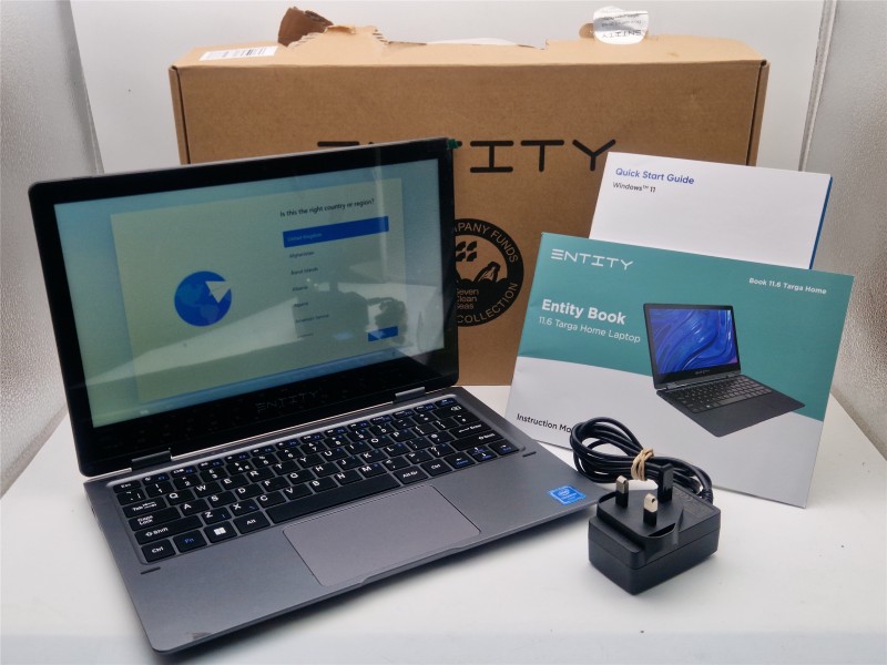 Entity Book 11.6 Targa Home Laptop Intel Celeron N4020 @ 1.10GHz 4GB ...
