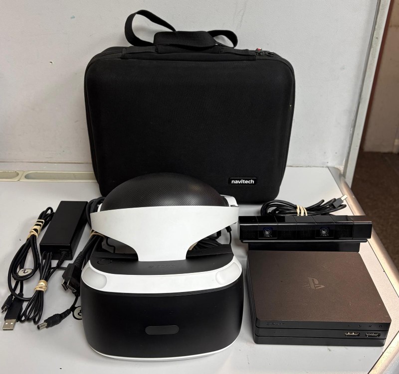 Sony Playstation 4 Vr Headset With Camera Playstation Vr White ...