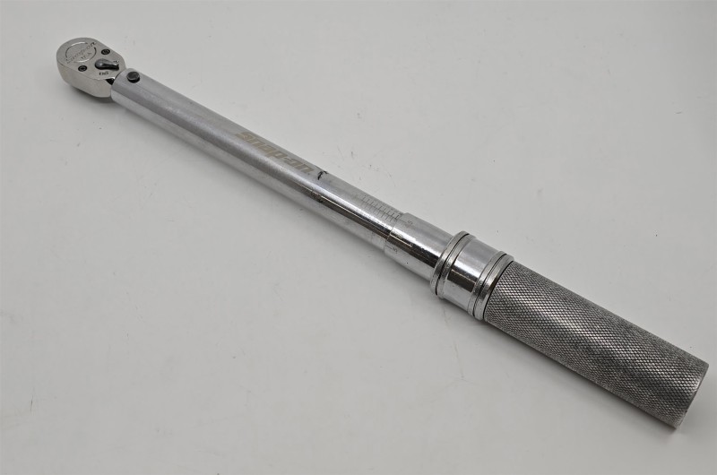 Snap-On Qd2r200 1/4" Adjustable Click Fixed Ratchet Torque Wrench Black ...