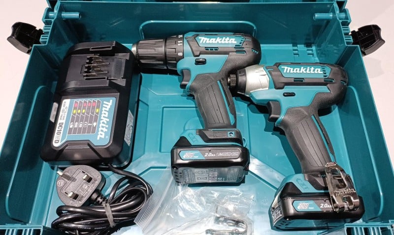 Makita Clx224aj Combi Drill And Impact Driver Twin Set | 039700199421 ...