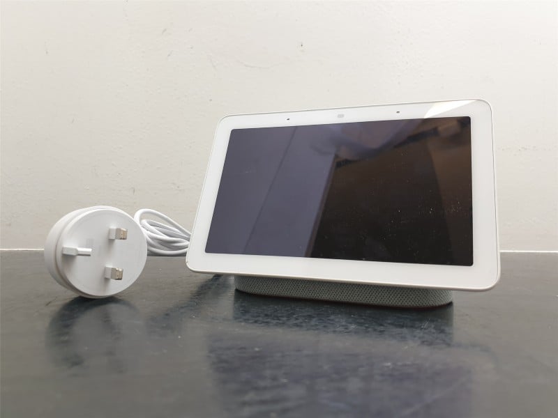 Smart Speaker Google Nest Hub (1st Gen) - Chalk | 019800144549 | Cash ...