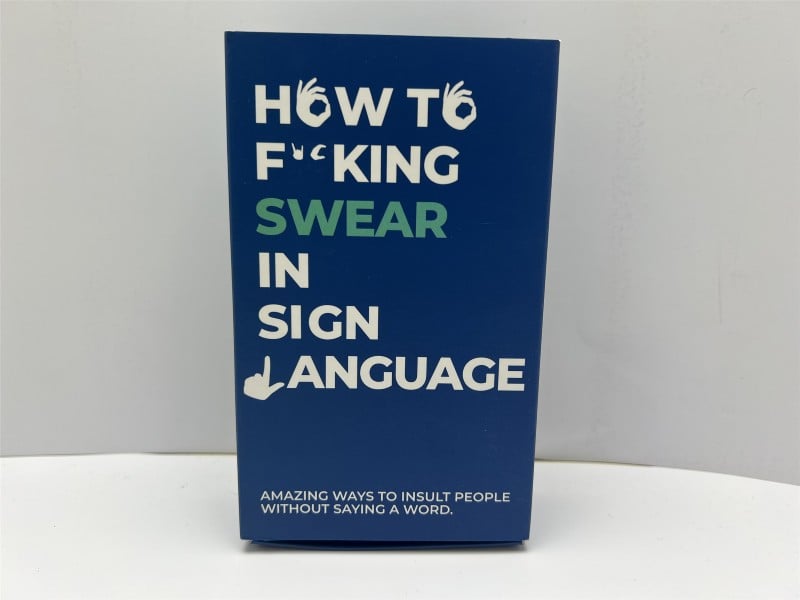 How To Swear In Sign Language White | 019000198695 | Cash Converters