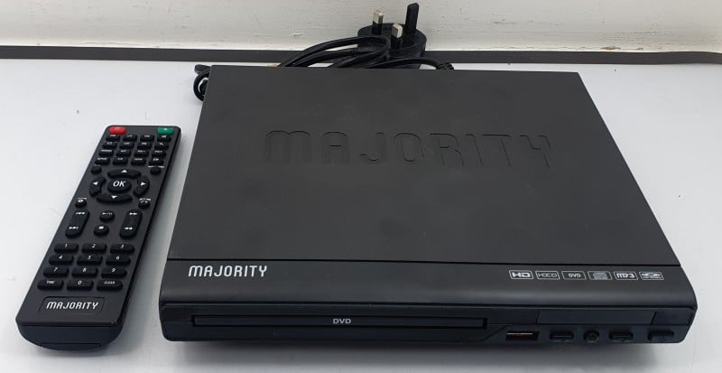 Majority Mini DVD Player Grey | 027700184686 | Cash Converters
