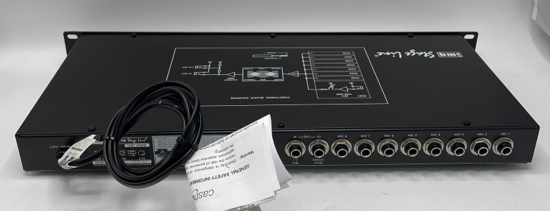 Stage Line Mmx-28 Audio Mic Mixer | 027300098994 | Cash Converters