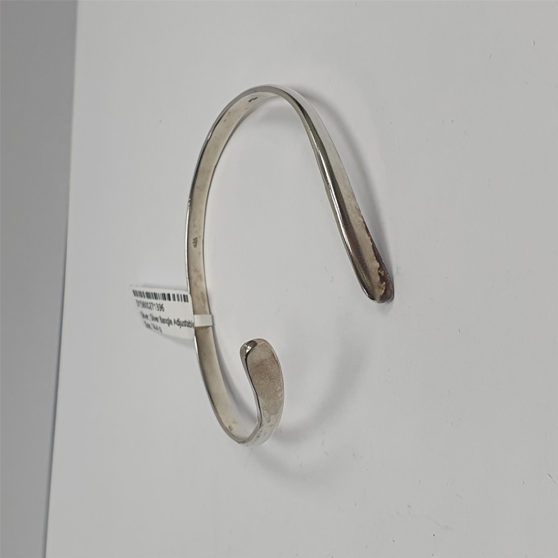 Silver Bangle Adjustable Size Silver Bangle 14.4G | 015600271396 | Cash ...