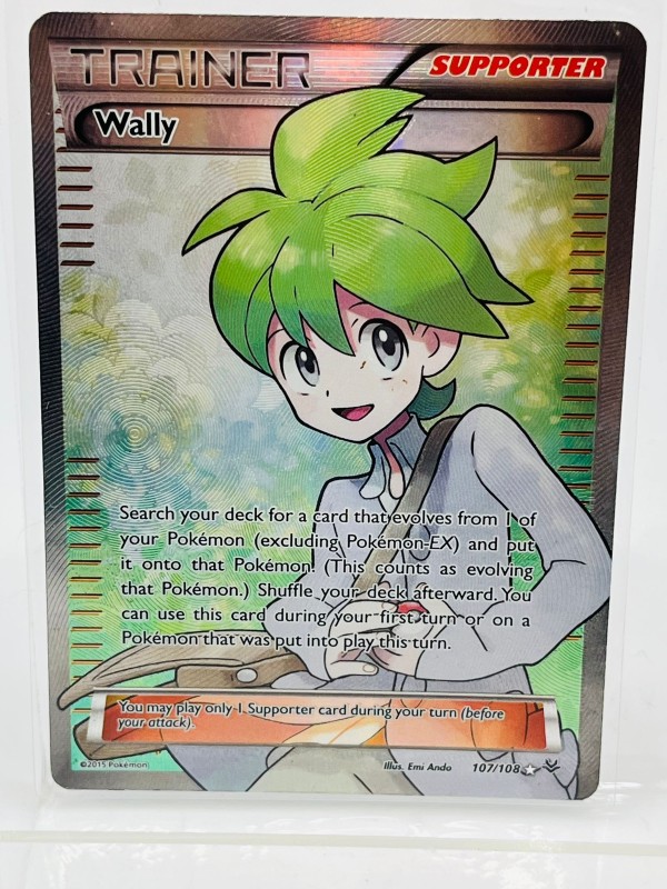 Trading Card Pokemon Wally 107/108 (Mp) | 034300173417 | Cash Converters