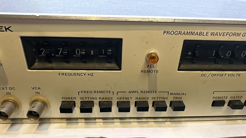 Multimeter Wavetek Model 154 Programmable Wave Form Generator ...