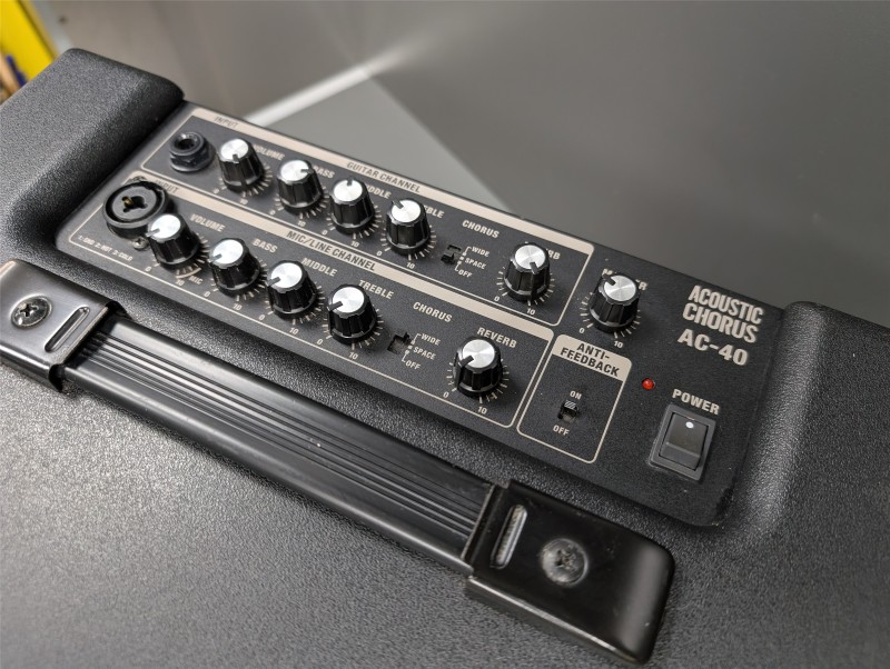 Roland Ac 40 Acoustic Chorus Guitar Amplifier Black | 052100245241 ...