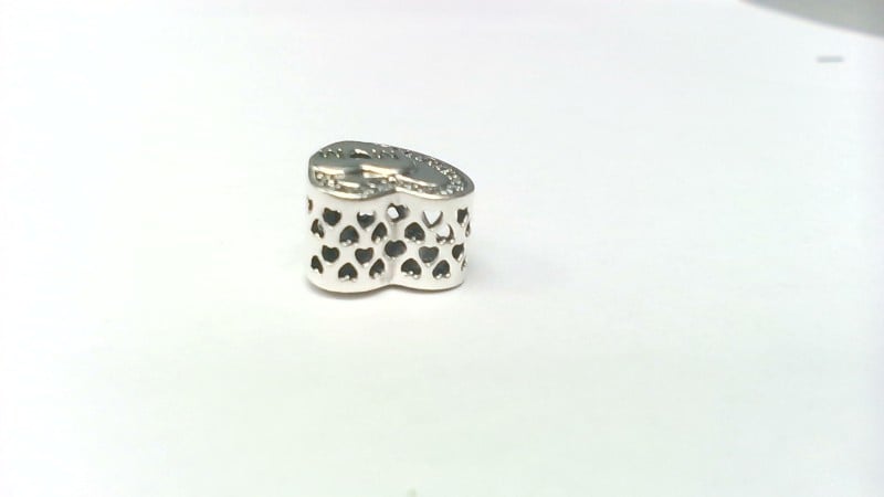 Pandora Mom Heart 2 Tone Charm Silver Charm 2.4G | 018500258890 | Cash ...