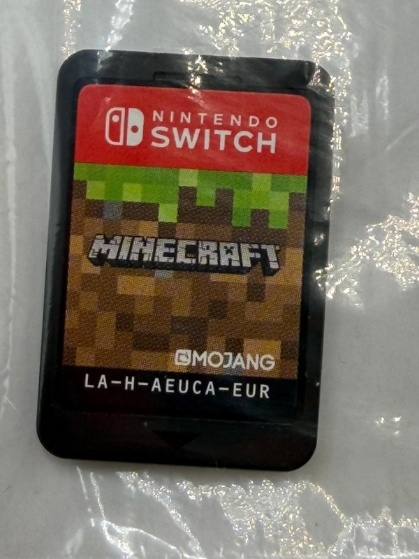 Minecraft Cart Only Nintendo Switch | 048100219007 | Cash Converters