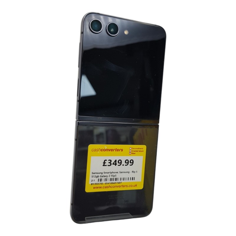 Samsung Galaxy Z Flip5 Flip 5 512GB 512GB Black | 054100457407 | Cash ...