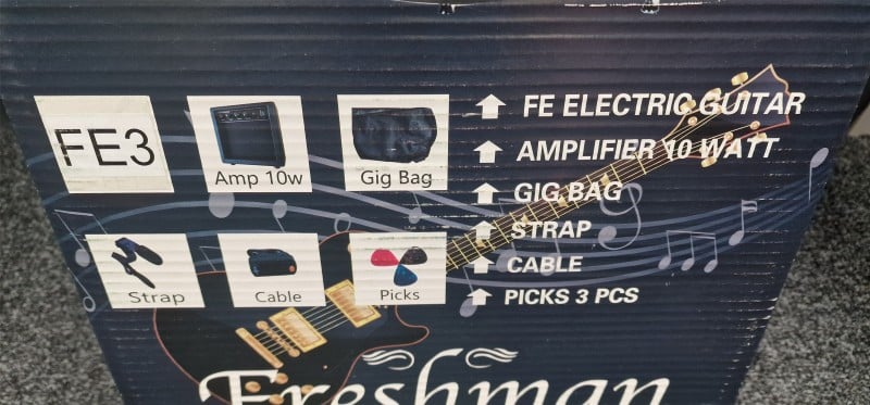 Electric Guitar L Single Cutaway Guitar Pack Inc Amp, Tuner, Bag, Lead ...