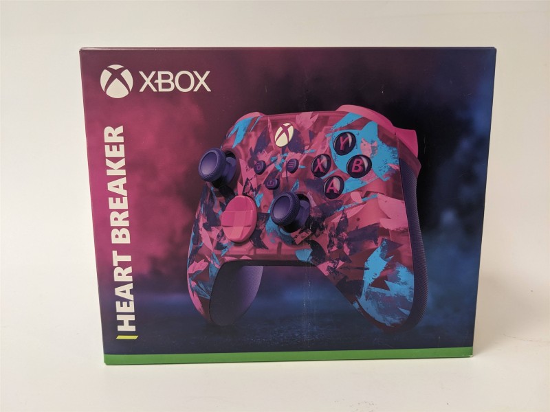 Xbox Series Heart Breaker Controller Xbox Series X Purple ...