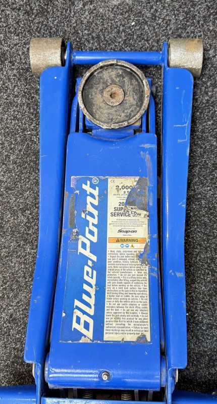 Blue-Point 2 Ton Super Low Service Jack - Collection Only! Blue ...