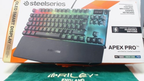 Steelseries Apex Pro Rgb Mechanical Keyboard Black | 040700191798 ...