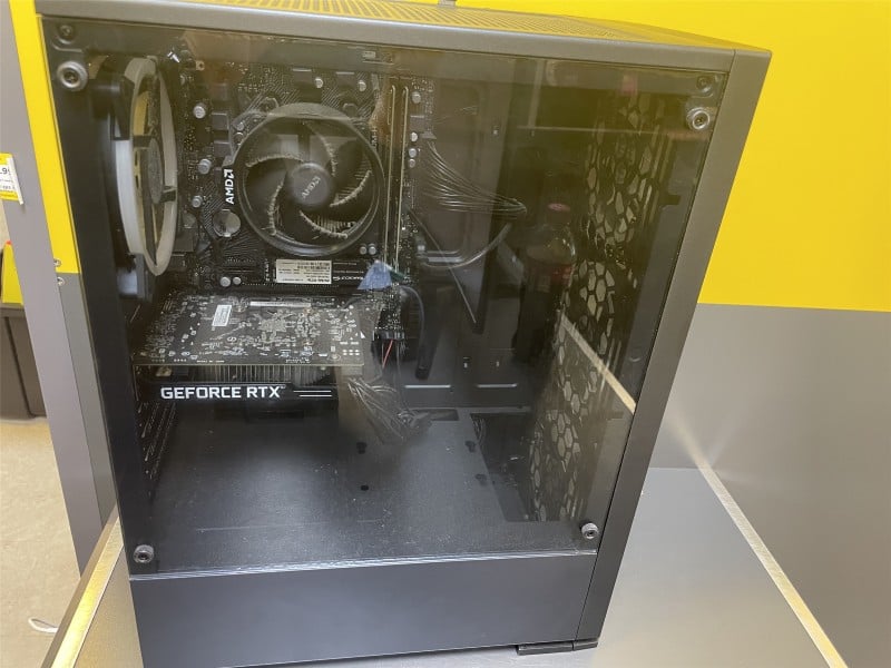 Ryzen 5 4500 16GB Ram 512GB SSD Nvidia Rtx 3050 8GB Black ...