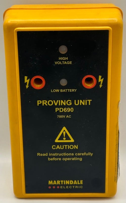 Martindale Pd690 Proving Unit With Voltage Detector In Case ...