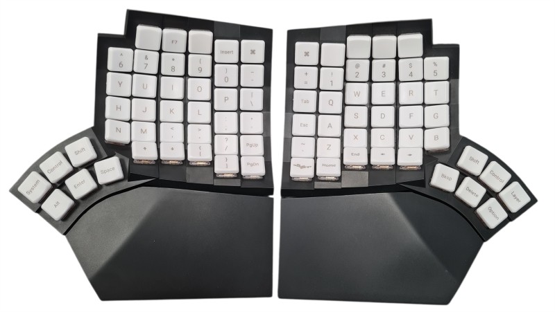 Moergo Glove80 Ergonomic Keyboard Black | 036400155814 | Cash Converters