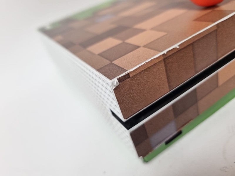 Xbox One S Console With Minecraft Stickers Xbox 360 S 500GB White ...