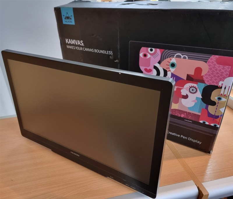 Huion Kamvas 20" Digital Graphics Drawing Tablet Gs1901 Black ...