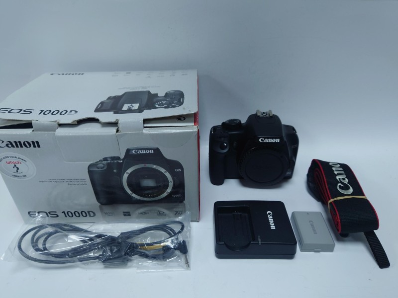 Canon Eos 1000D Digital Slr Camera Body 10.0 Mp Black | 050000129395 ...