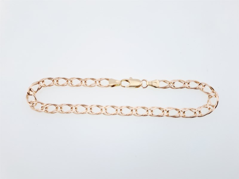 9ct Celtic Knot Link Rose Gold Bracelet 4.8G | 030100264608 | Cash ...