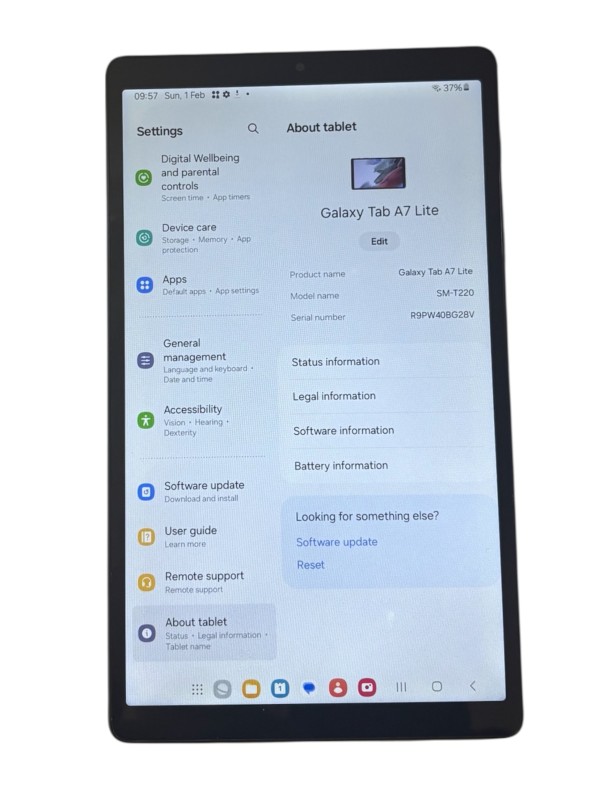 Samsung Galaxy Tab A7 Lite 32GB Grey | 053700222905 | Cash Converters