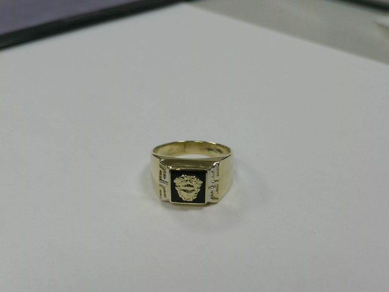 14ct 14Ct Yellow Gold Ring Yellow Gold Unisex Ring Size X ...