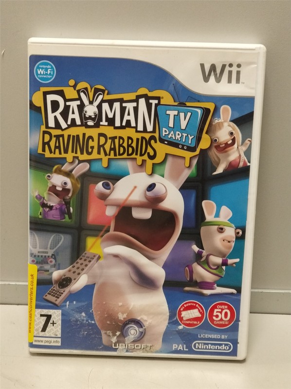 Rayman Raving Rabbids Nintendo Wii | 020300162950 | Cash Converters