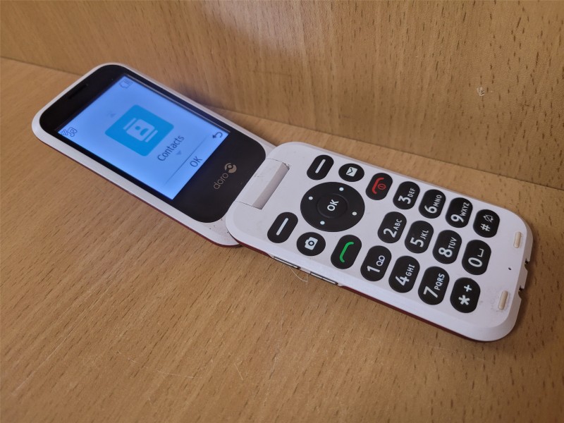 Doro Flip Mobile Dfc-0380 Red | 021600158098 | Cash Converters