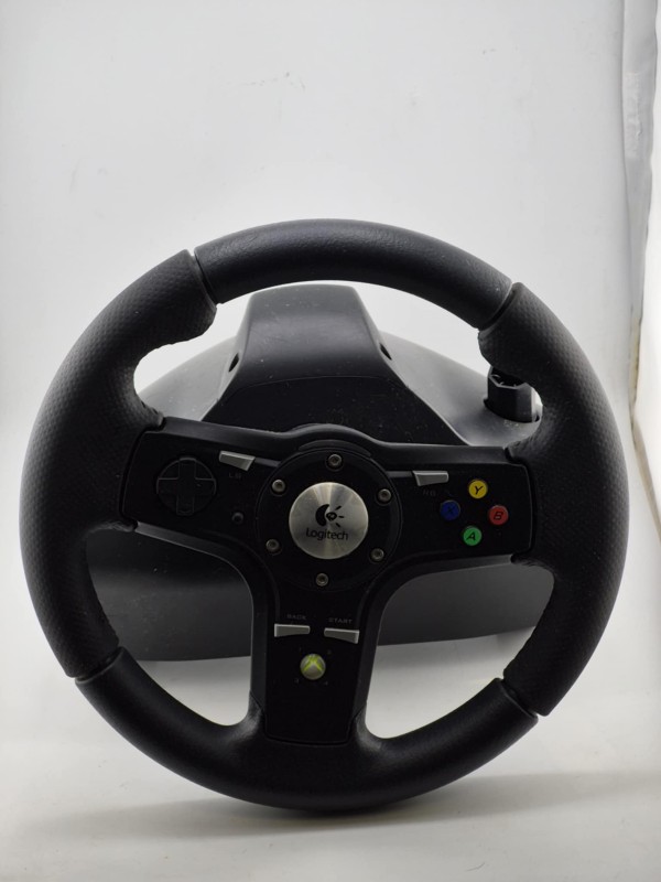 Logitech Drivefx Racing Wheel Pedals For Xbox 360 Xbox 360 Black ...
