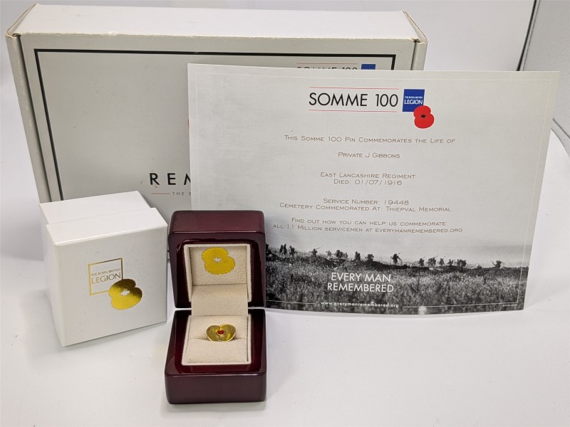 Somme 100 Brass Poppy Black | 020700384979 | Cash Converters
