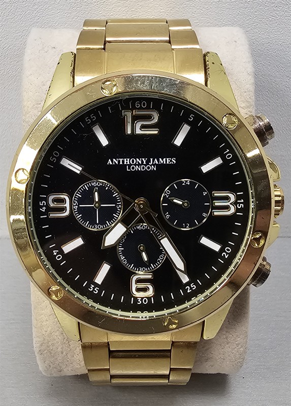 Anthony James Watch Unisex Grandiose Chronograph | 049300165912 | Cash ...
