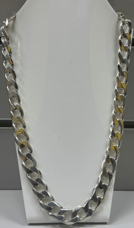 Silver **Brand New 24" Curb Chain Chain 182.9G | 055400040167 | Cash ...