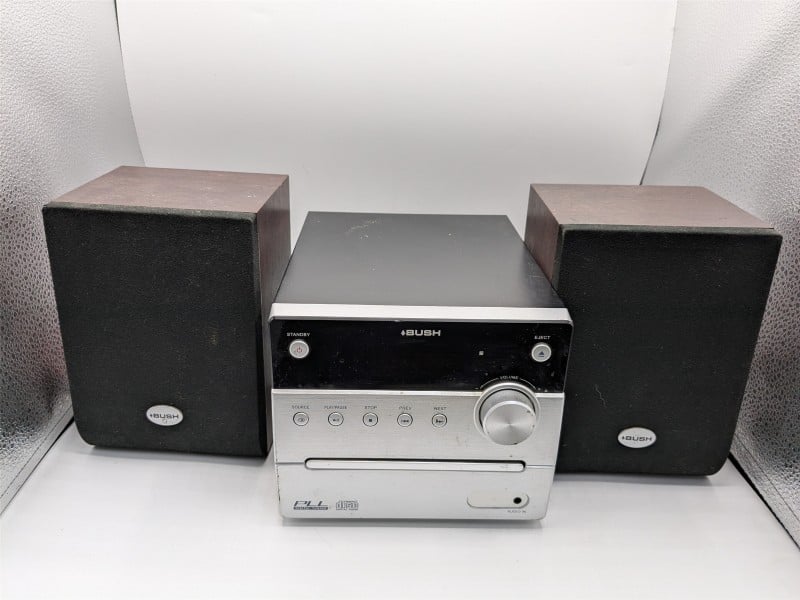Bush Hifi System Cmc6CD Silver | 044900062596 | Cash Converters
