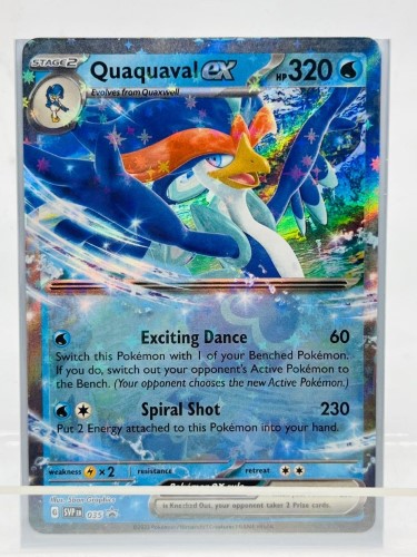 Pokemon Quaquaval Ex 035 Promo | 048100183237 | Cash Converters